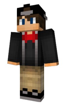 Minecraft Bow Tie Skin