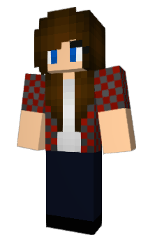 Bajan Canadian Minecraft Skin Girl