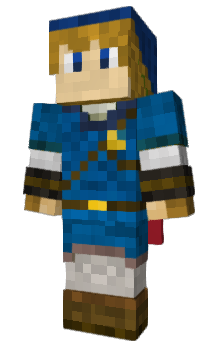 Blue Link Minecraft Skin